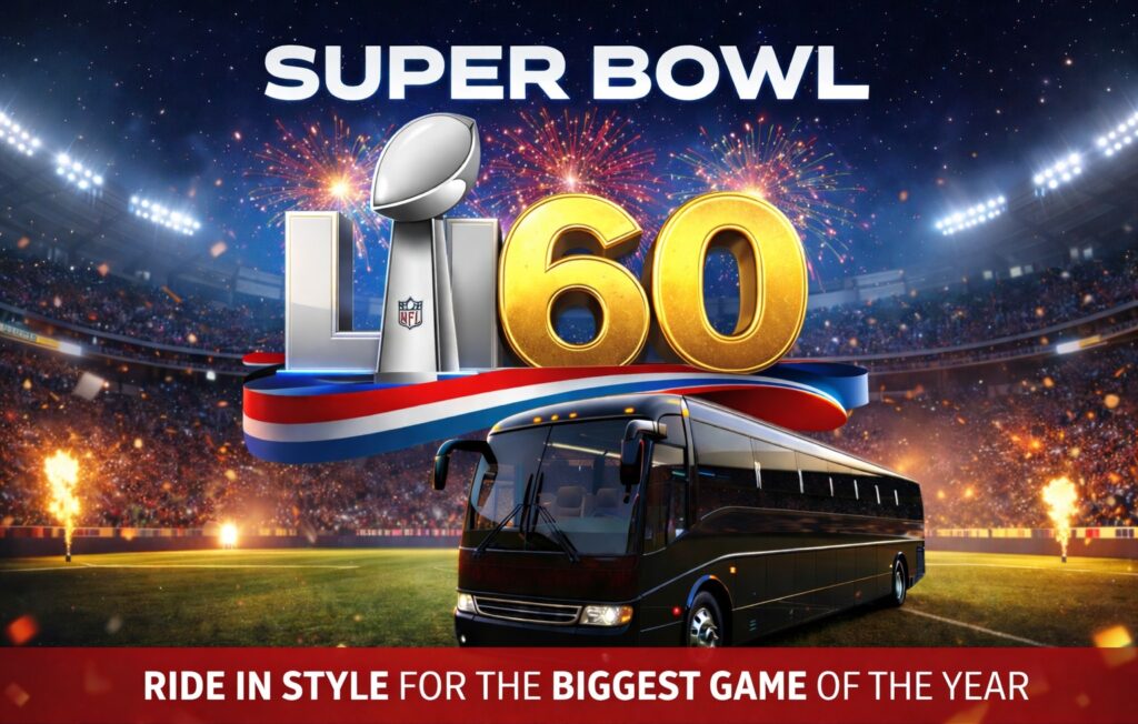 Super Bowl 60 (LX) Luxury Transportation with Evousine Limo Services ...